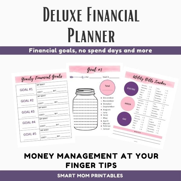 Deluxe Financial Planner – Smart Mom Life
