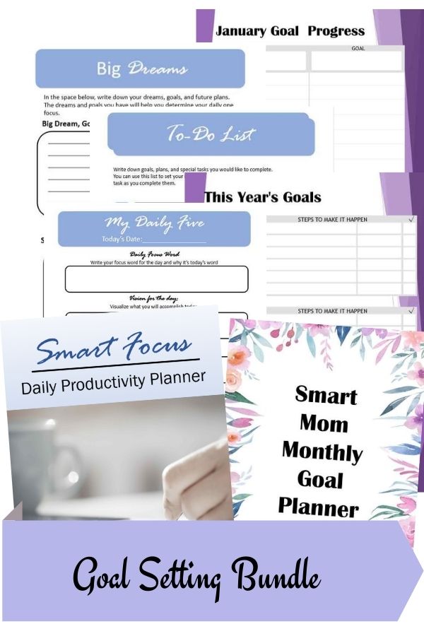 Goal Setting Bundle – Smart Mom Life